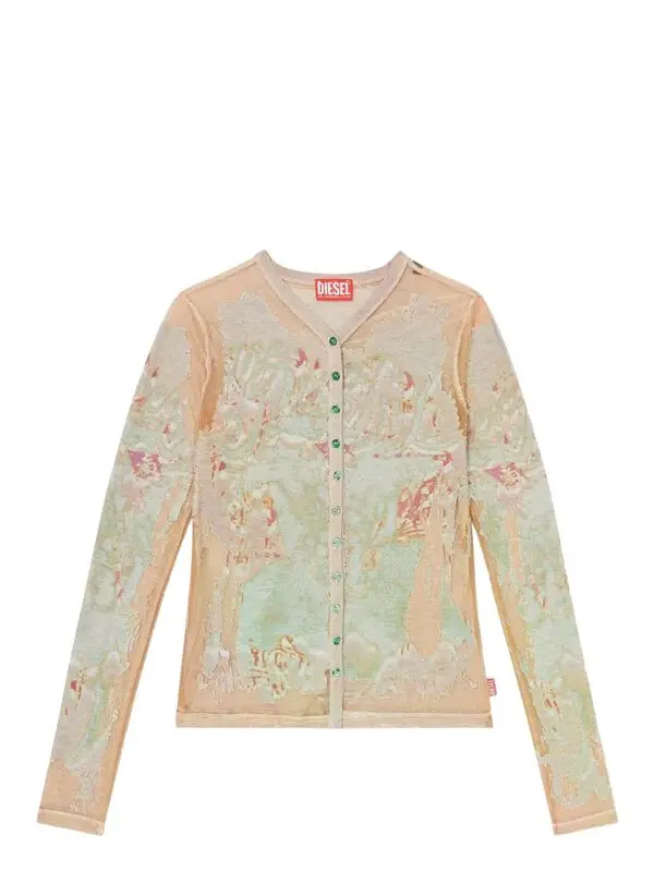 DIESEL® Button-fastening Top - Neutrals