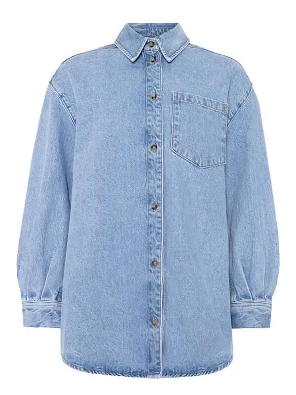 CAMILLA PIHL Alex Denim Shirt - Light Blue