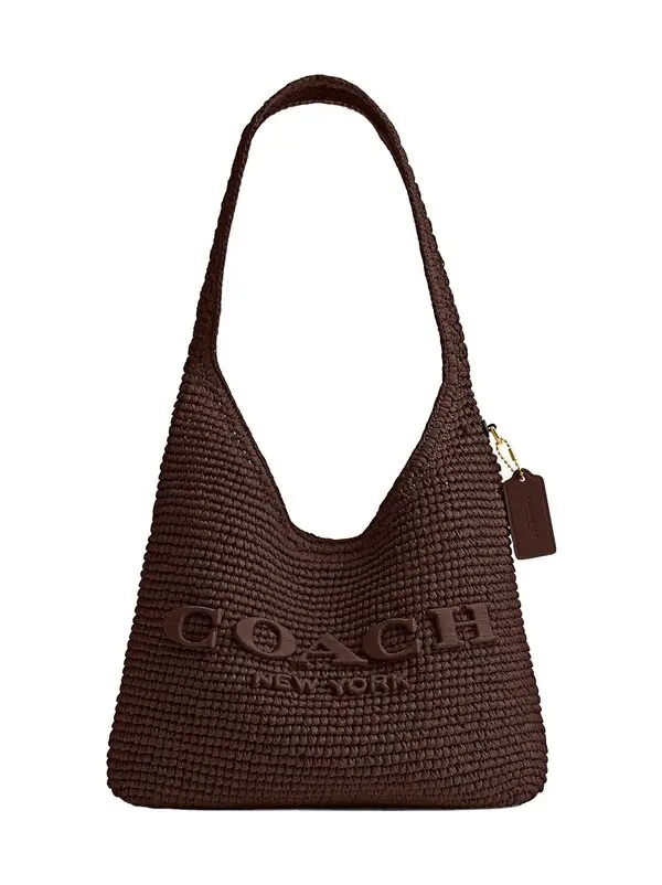 COACH Brooklyn Shoulder Bag 28 - Brass/maple