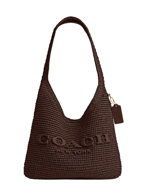 COACH Brooklyn Shoulder Bag 28 - Brass/maple