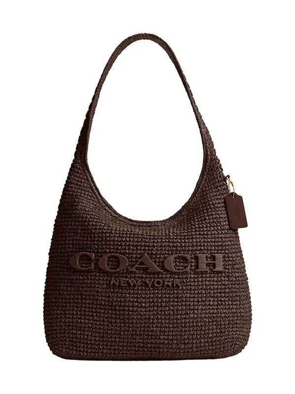 COACH Brooklyn Shoulder Bag 34 - Brass/maple
