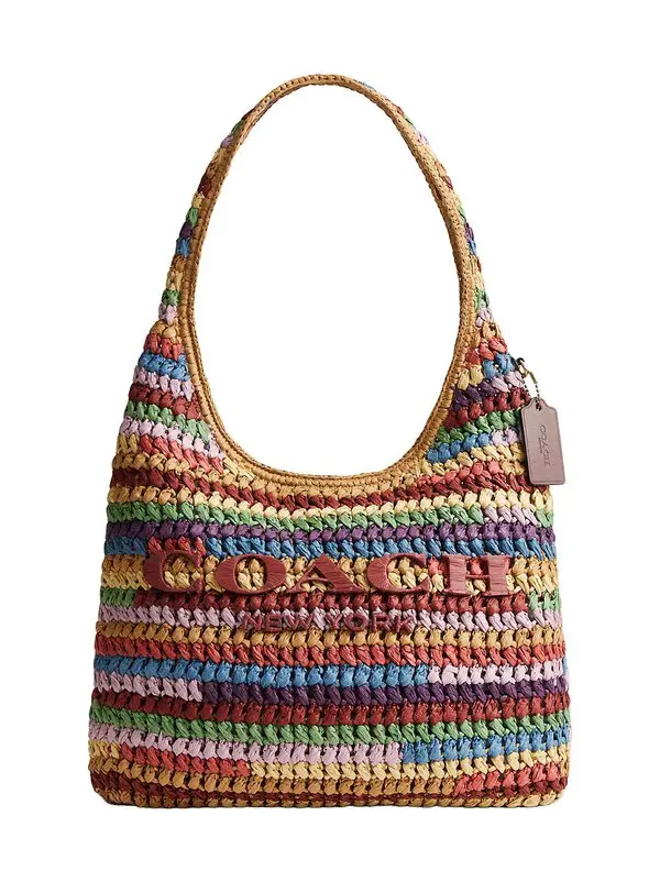 COACH Brooklyn Shoulder Bag - Brass/multi
