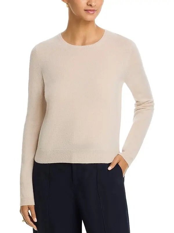 Vince Long Sleeve Crewneck Top - Dune