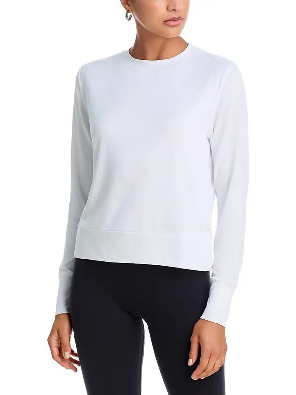 Vuori Daydream Crewneck Top - White