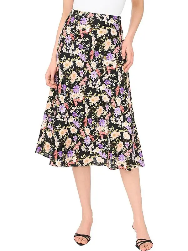 CECE DUPRAZ Bias Midi Skirt - Rich Black