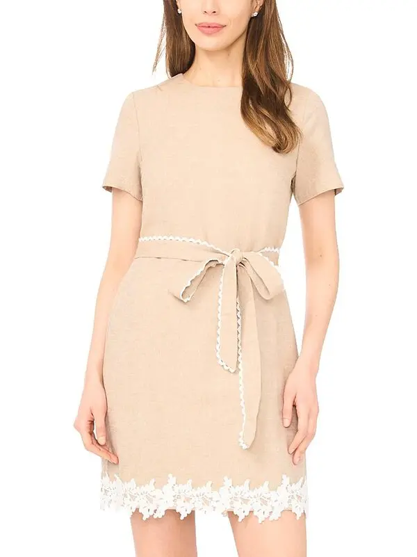 CECE DUPRAZ A-line Mini Dress - Toffee