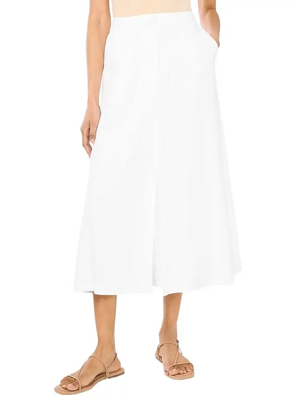 Vince Camuto Side Pocket Skirt - Ultra White