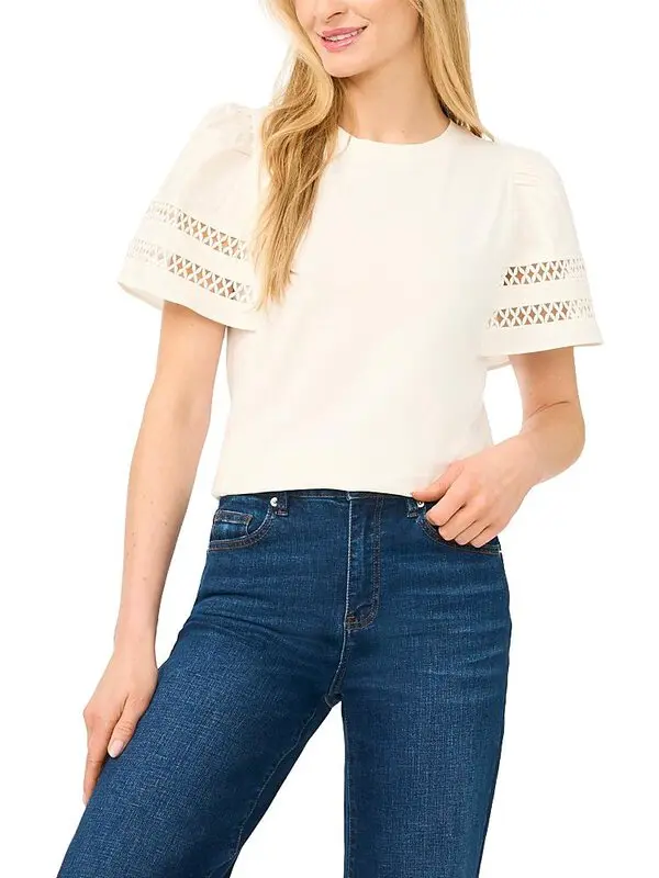 CECE DUPRAZ Combo Tee - New Ivory