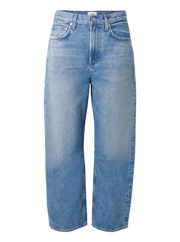 Citizens Of Humanity Miro Mid-rise Barrel-leg Jeans - Blue