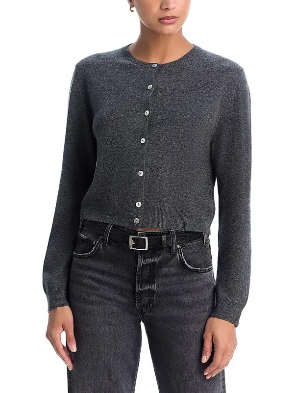 RLT Cashmere And Wool Cardigan - Gray