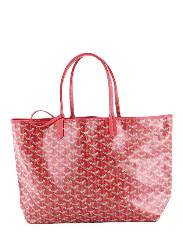 Goyard Saint Louis Pm Tote Coated Canvas - Red