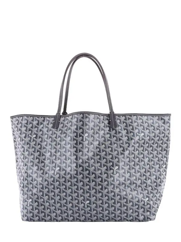 Goyard Gm Saint Louis Tote Coated Canvas - Gray