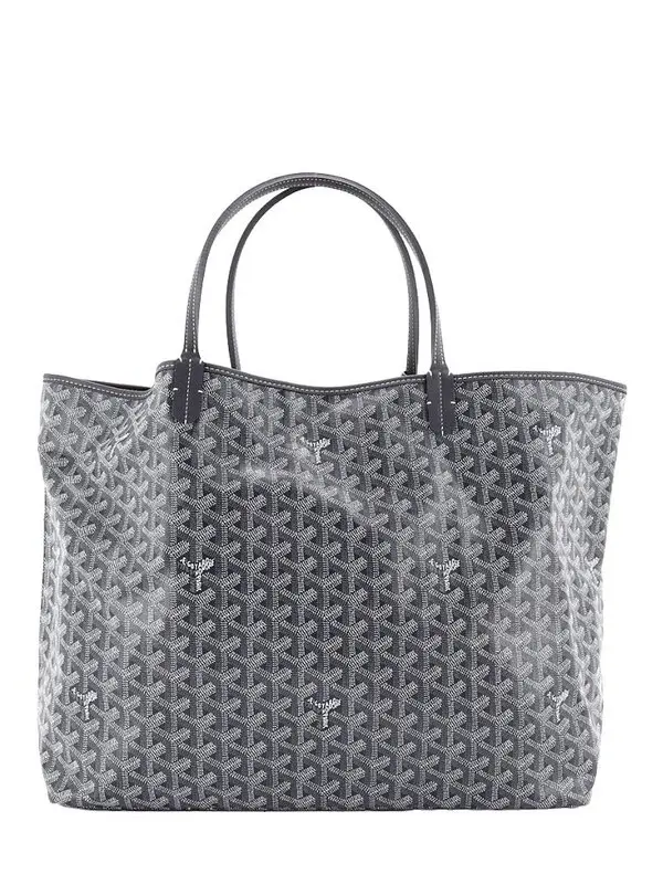 Goyard Gm Saint Louis Tote Coated Canvas - Gray