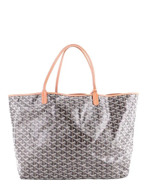 Goyard Gm Saint Louis Tote Coated Canvas - Brown
