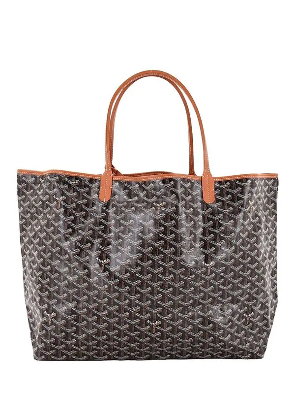 GOYARD Gm Saint Louis Tote Coated Canvas - Brown