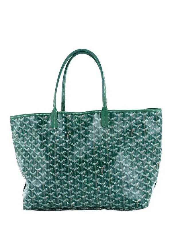 GOYARD Saint Louis Pm Tote Coated Canvas - Green
