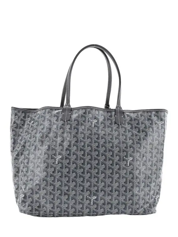 Goyard Pm Saint Louis Tote Coated Canvas - Gray