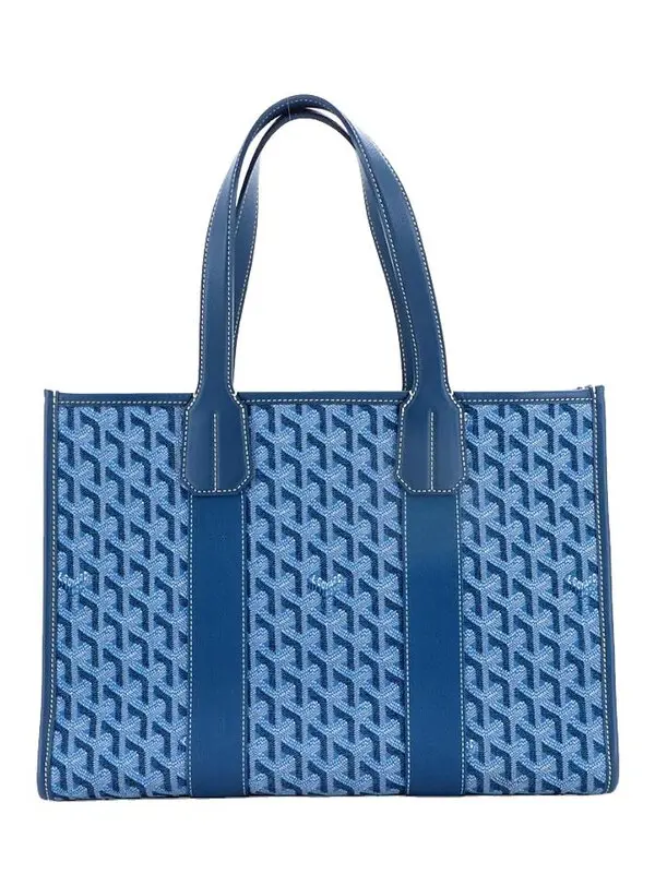 Goyard Pm Villette Tote Canvas - Blue