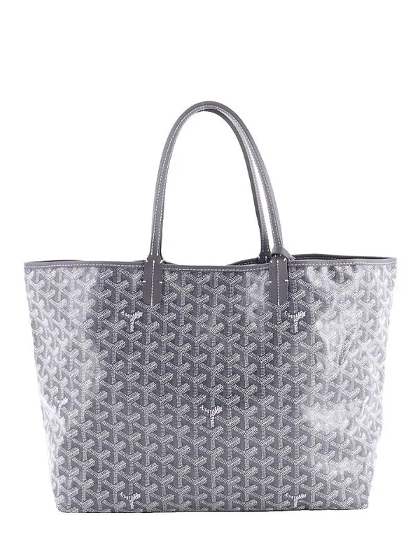 Goyard Pm Saint Louis Tote Coated Canvas - Gray