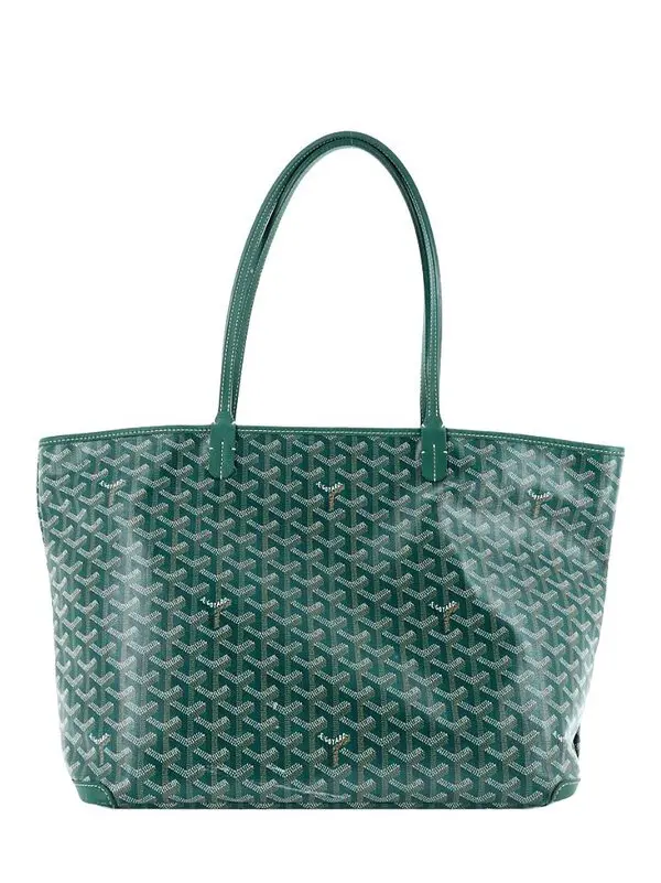 Goyard Gm Artois Tote Coated Canvas - Green