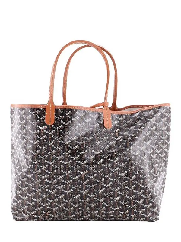 GOYARD Saint Louis Pm Tote Coated Canvas - Brown