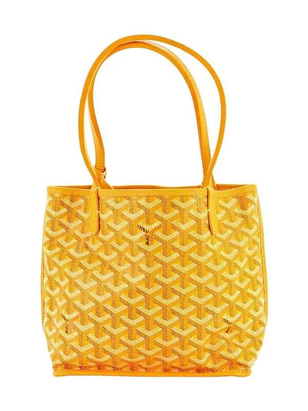 Goyard Anjou Reversible Tote Coated Canvas - Yellow