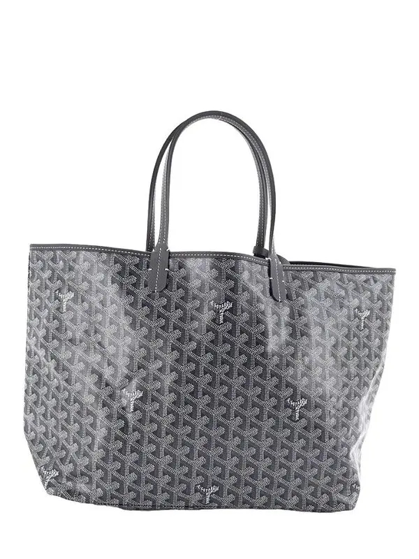 GOYARD Saint Louis Pm Tote Coated Canvas - Gray