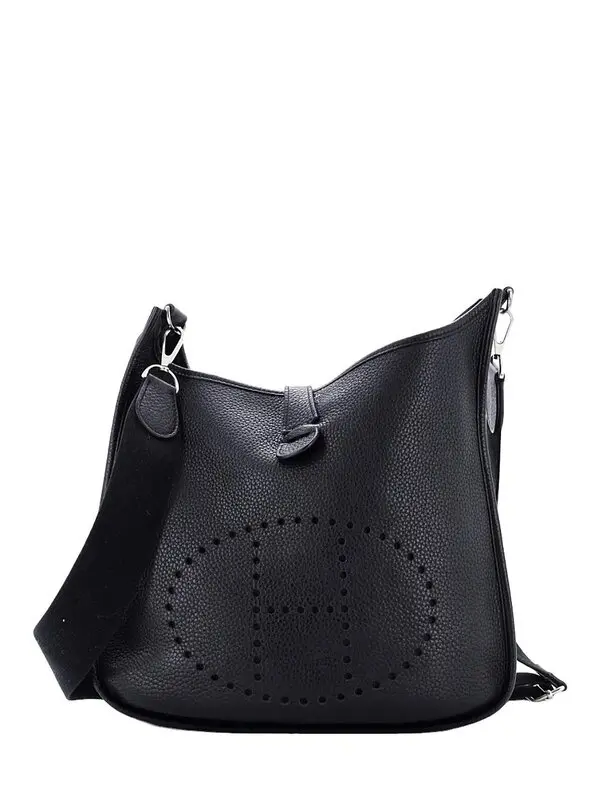 Hermès Gm Evelyne Bag Gen Iii Clemence - Black