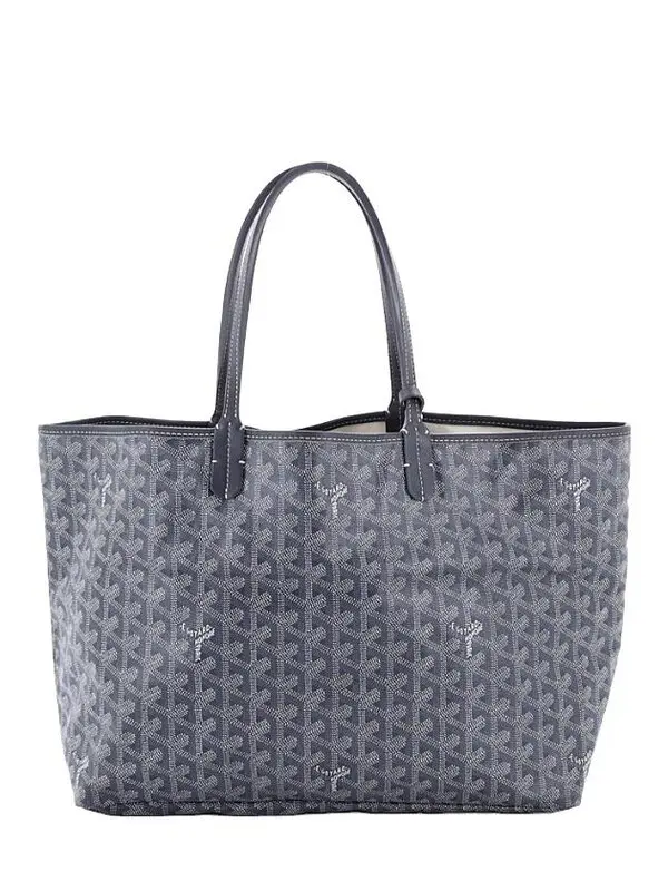 Goyard Saint Louis Pm Tote Coated Canvas - Gray