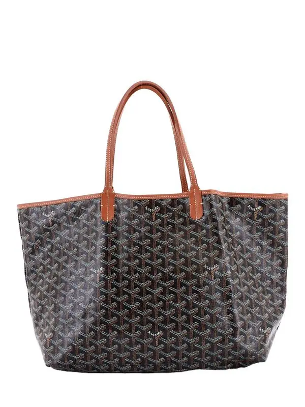 Goyard Saint Louis Pm Tote Coated Canvas - Brown