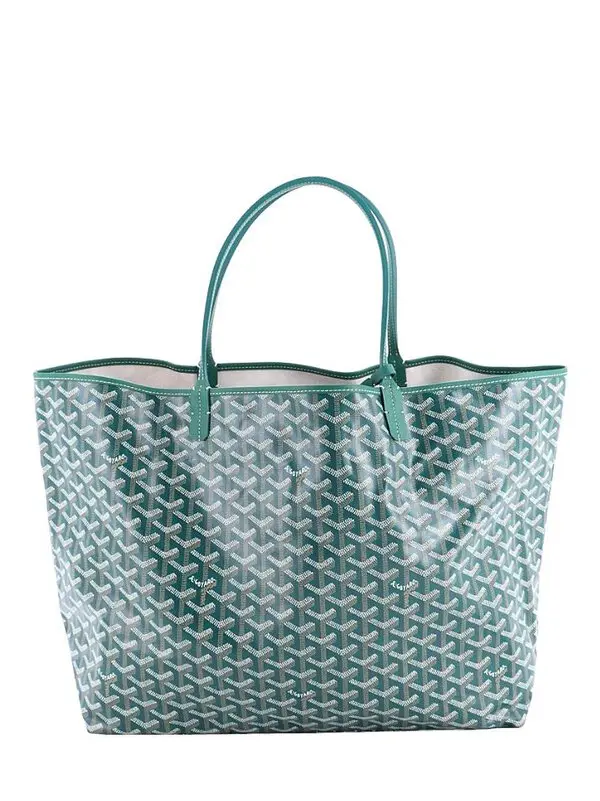 GOYARD Gm Saint Louis Tote Coated Canvas - Green