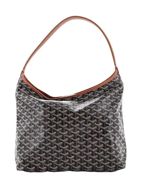 Goyard Boheme Hobo Coated Canvas - Brown