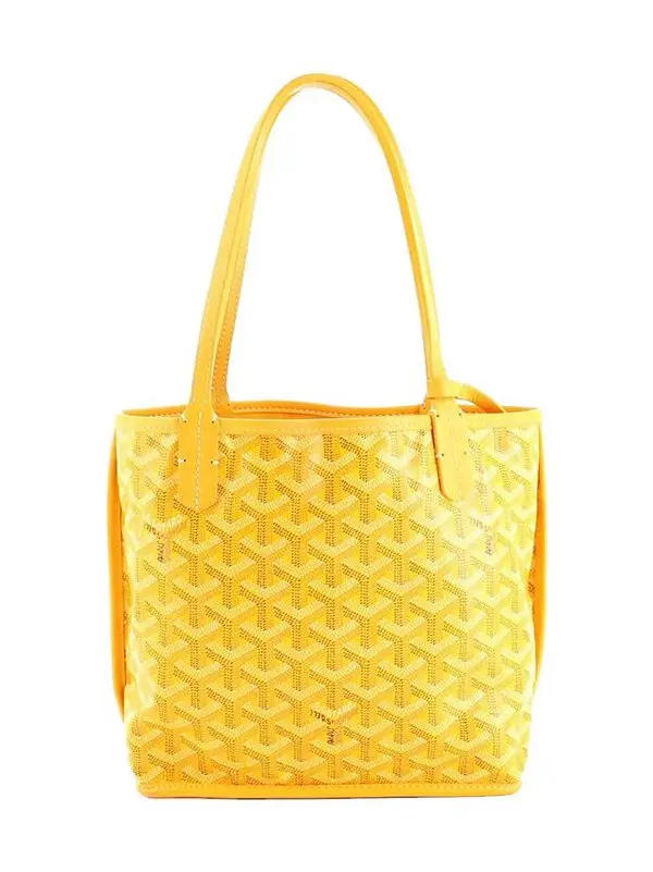Goyard Anjou Reversible Tote Coated Canvas - Orange