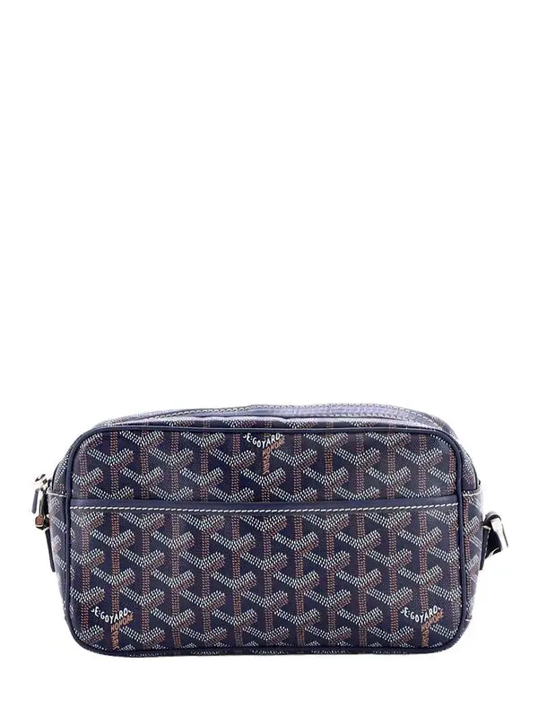 GOYARD Cap Vert Bag Coated Canvas - Blue