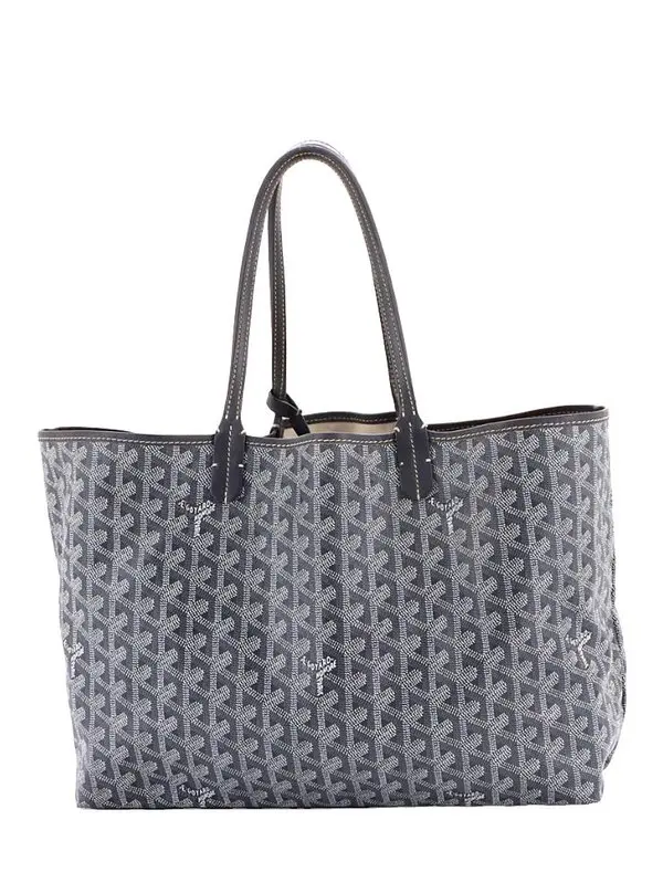 Goyard Saint Louis Pm Tote Coated Canvas - Gray