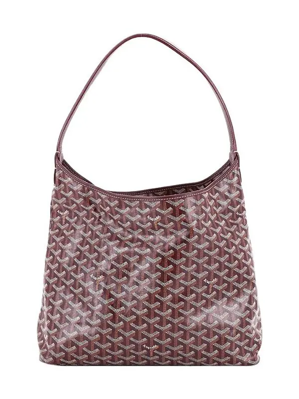 Goyard Boheme Hobo Coated Canvas - Red
