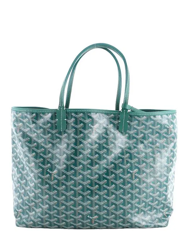 GOYARD Pm Saint Louis Tote Coated Canvas - Green