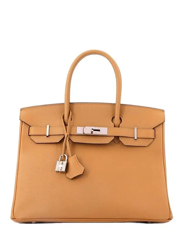Hermès Birkin 30 Handbag - Caramel