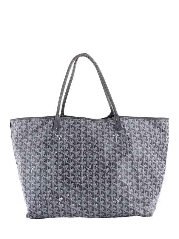 Goyard Gm Saint Louis Tote Coated Canvas - Gray