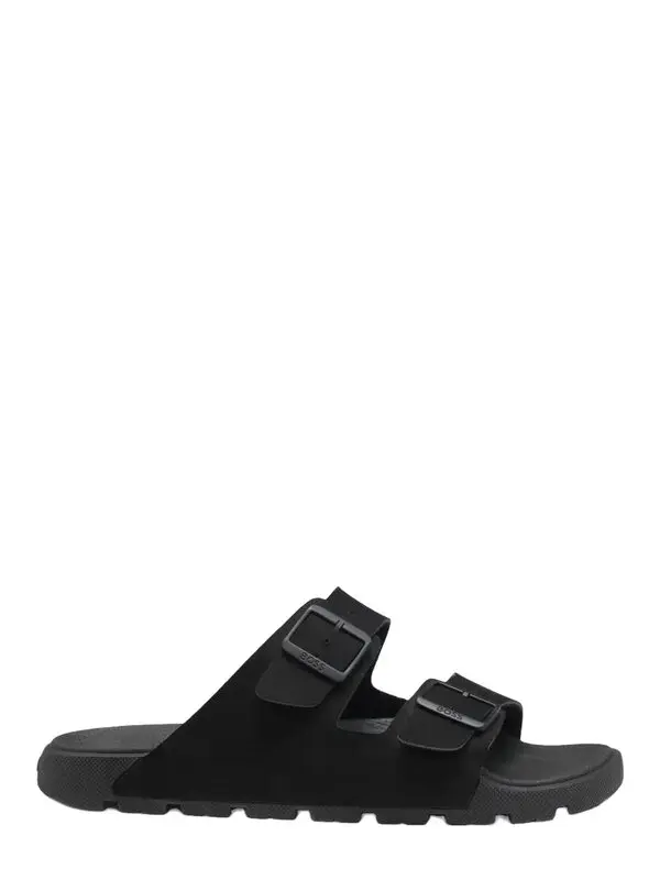 BOSS Buckled Sandals - Black