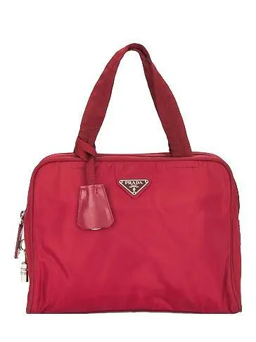 Prada Tessuto Handbag - Red