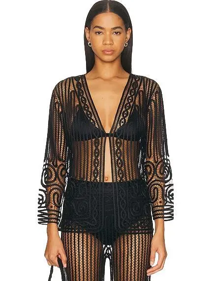BODE Threadwork Top - Black