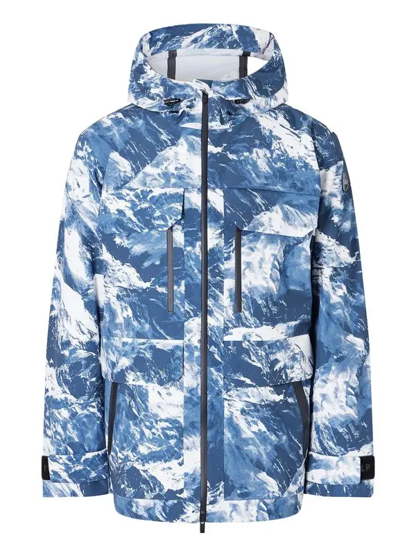 Fusalp Printed Ski Jacket - Blue