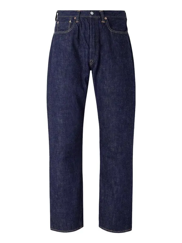 FULLCOUNT Straight-leg Selvedge Jeans - Blue