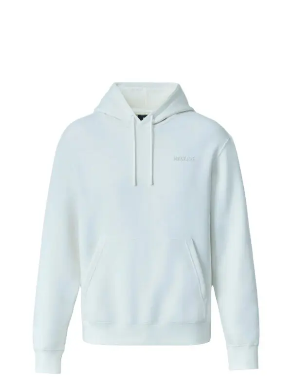 Mackage Kolton-z Double-face Jersey Logo Hoodie - Cream