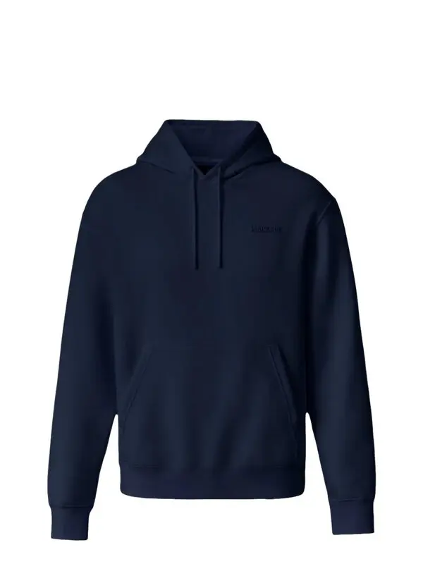 Mackage Double-face Jersey Logo Hoodie - Navy