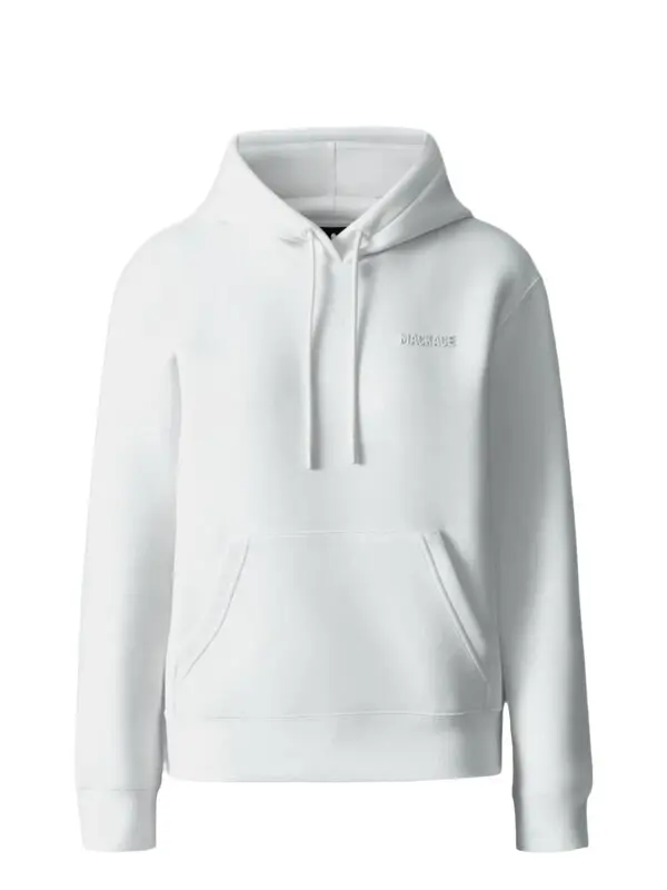 Mackage Zosia-z Double-face Jersey Logo Hoodie - Cream