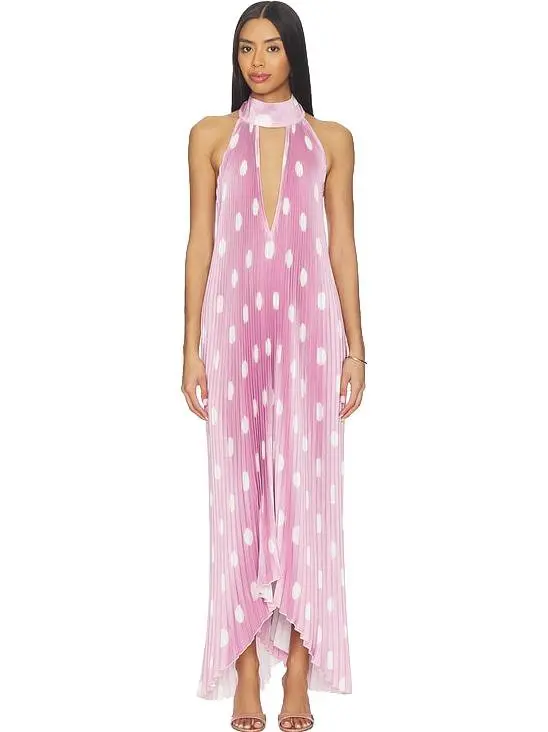 L'IDEE Opera Gown - Polka Pink