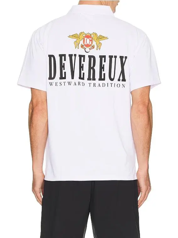 DEVEREUX GOLF The Westward Polo - White