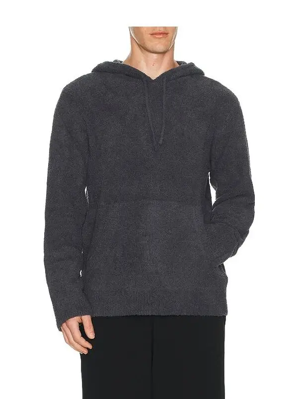 Barefoot Dreams Cozychic Pullover Hoodie - Slate Blue